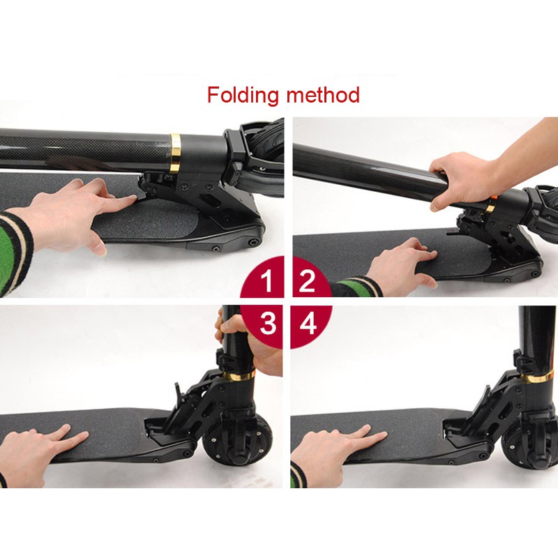 Jual TaffSPORT ES2 ES3 ES5 Electric Scooter Folding 25 Km/Jam Skuter ...
