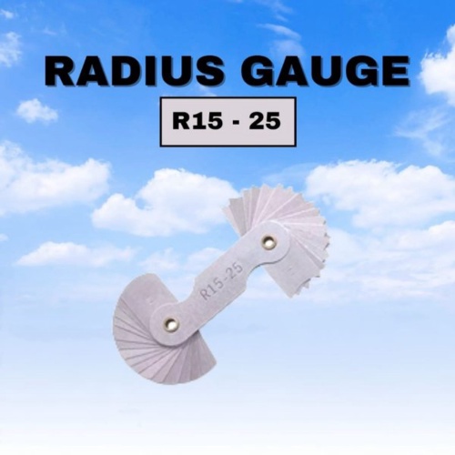 Jual Jual Radius gauge mal radius R1 sampai R100 Berkualitas | Shopee ...