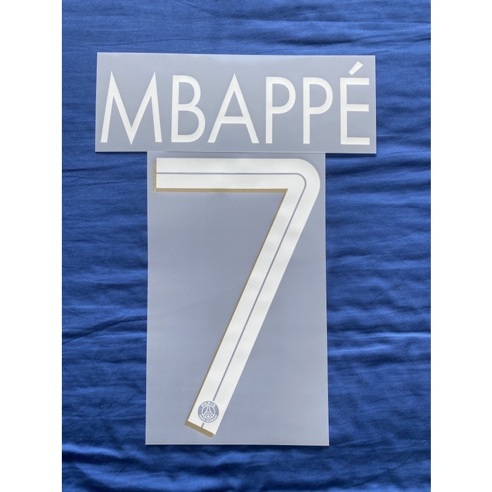 Jual [New] Nameset Original Psg 3Rd 20/21 Cup Version #7 Mbappe Terbaru ...