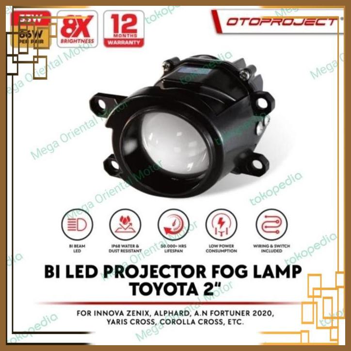 Jual [MGO] FOG LAMP LED 2 INCH 33 WATT INNOVA ZENIX | Shopee Indonesia