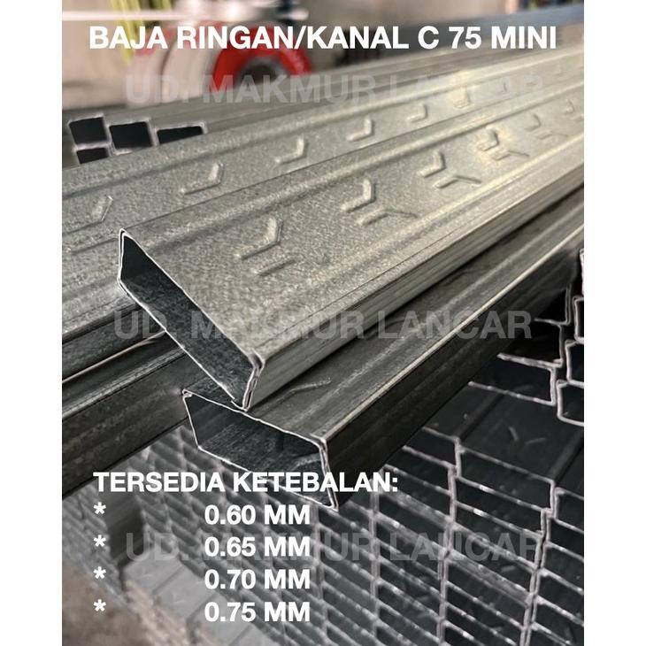 Jual Model baru - BAJA RINGAN/TRUSS C/KANAL C 75 MINI ., | Shopee Indonesia