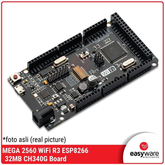 Jual Mega 2560 Wifi R3 Esp8266 Arduino Mega Wifi Without Cable Shopee Indonesia