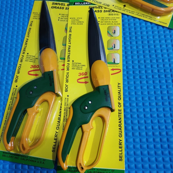 Jual Gunting Rumput Satu Tangan - Gunting Rumput Putar 360 Drajat ...