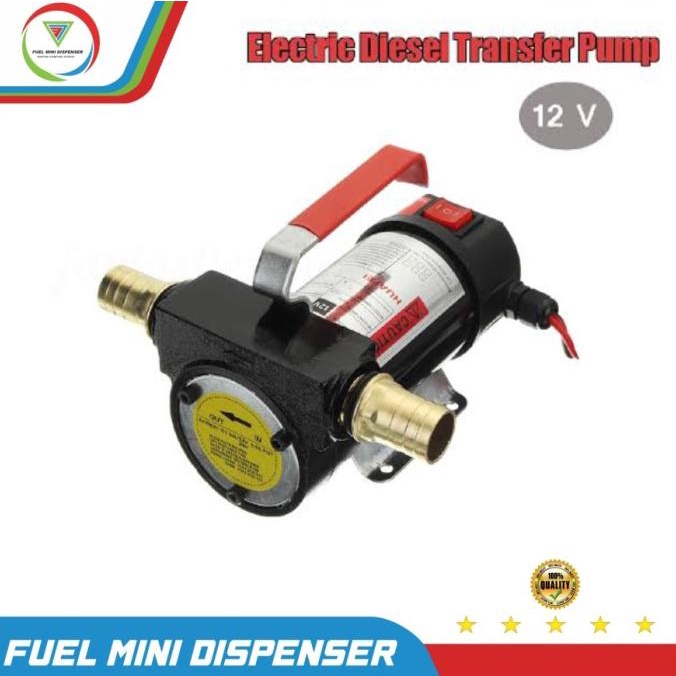 Jual Pompa DC / Electrik Diesel Transfer Pump 12 V SOLAR OLI MINYAK ...