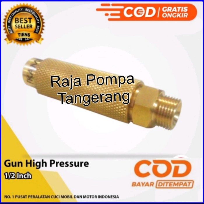 Jual Original Nozzle Grundfos Cnp 1/2 Nozzle Spray Gun Cuci Mobil Steam ...