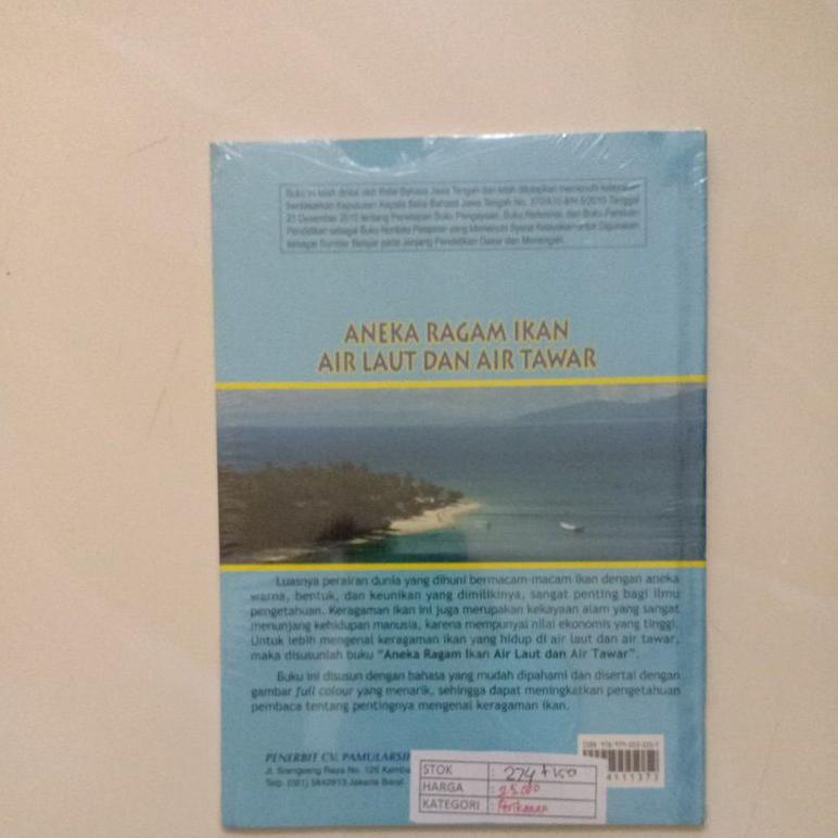 Jual SALE BUKU ANEKA RAGAM IKAN AIR LAUT DAN AIR TAWAR YKS738 | Shopee ...