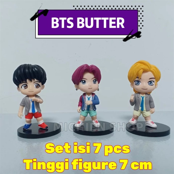 Jual Topper Cake Butter Figure Bts Bt21 Tinytan Army Bangtan Boys Kpop Idol | Shopee Indonesia