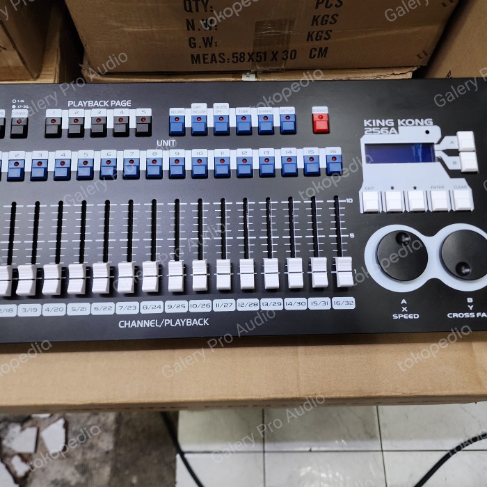 Jual Ready Mixer Kingkong 256 Dmx Console Lighting Professional Limited | Shopee Indonesia