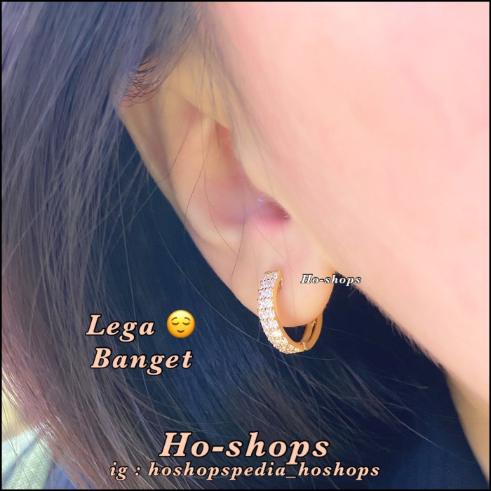 Jual Ori Anting Listring 2 Lines Besar Mas Kuning Kadar 700 Asli Emas ...