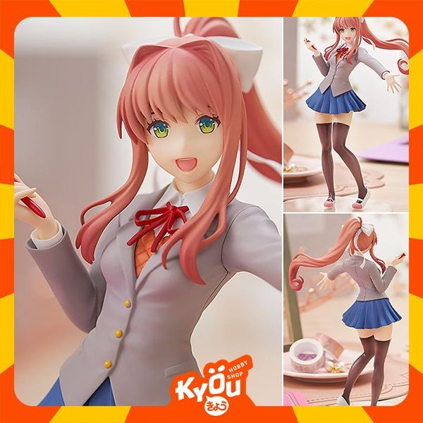 Jual New Ori Pop Up Parade Figure Monika - Doki Doki Literature Club ...