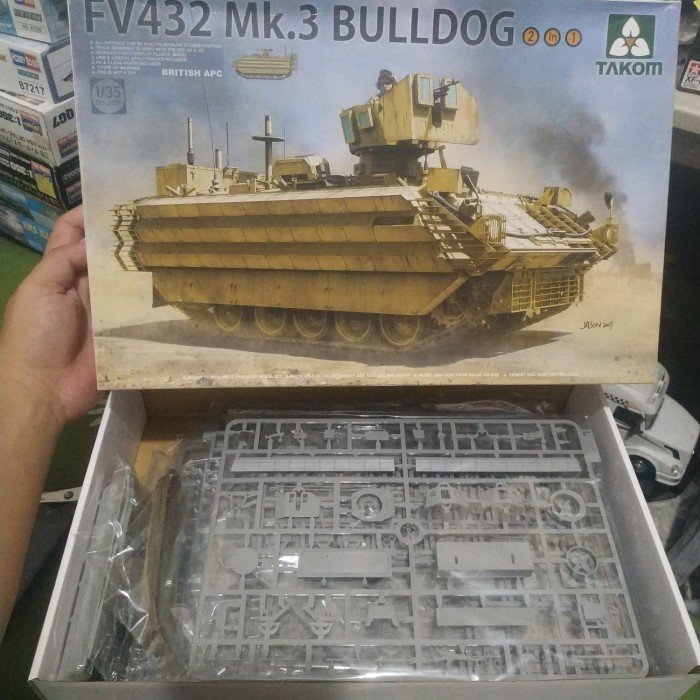 Jual Baru Armored Fv432 Mk 3 Bulldog 2 In 1 1/35 Model Kit Taktom ...