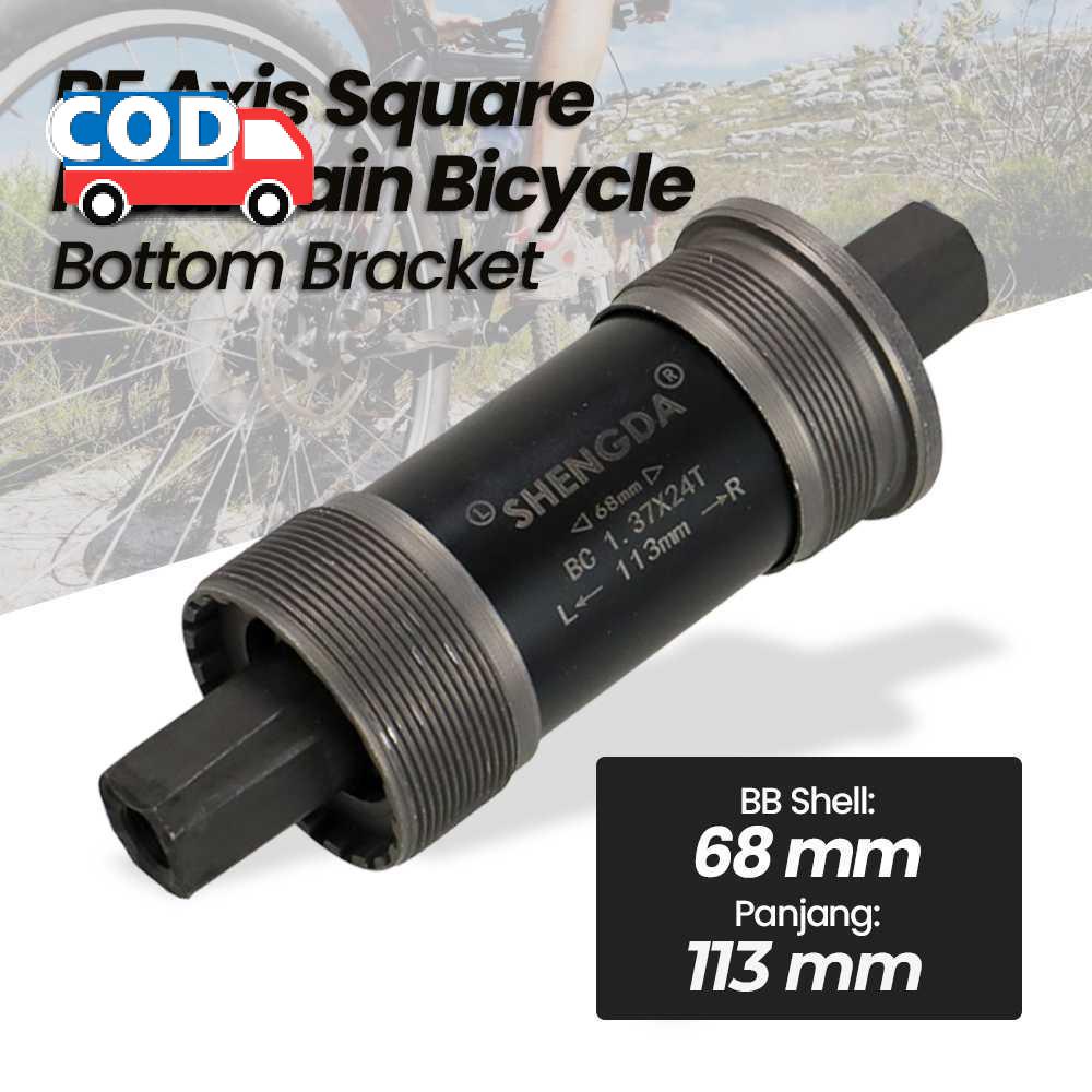 Jual Bottom Bracket Sepeda 68 mm Penyambung Set Engkol Rangka Pengganti ...