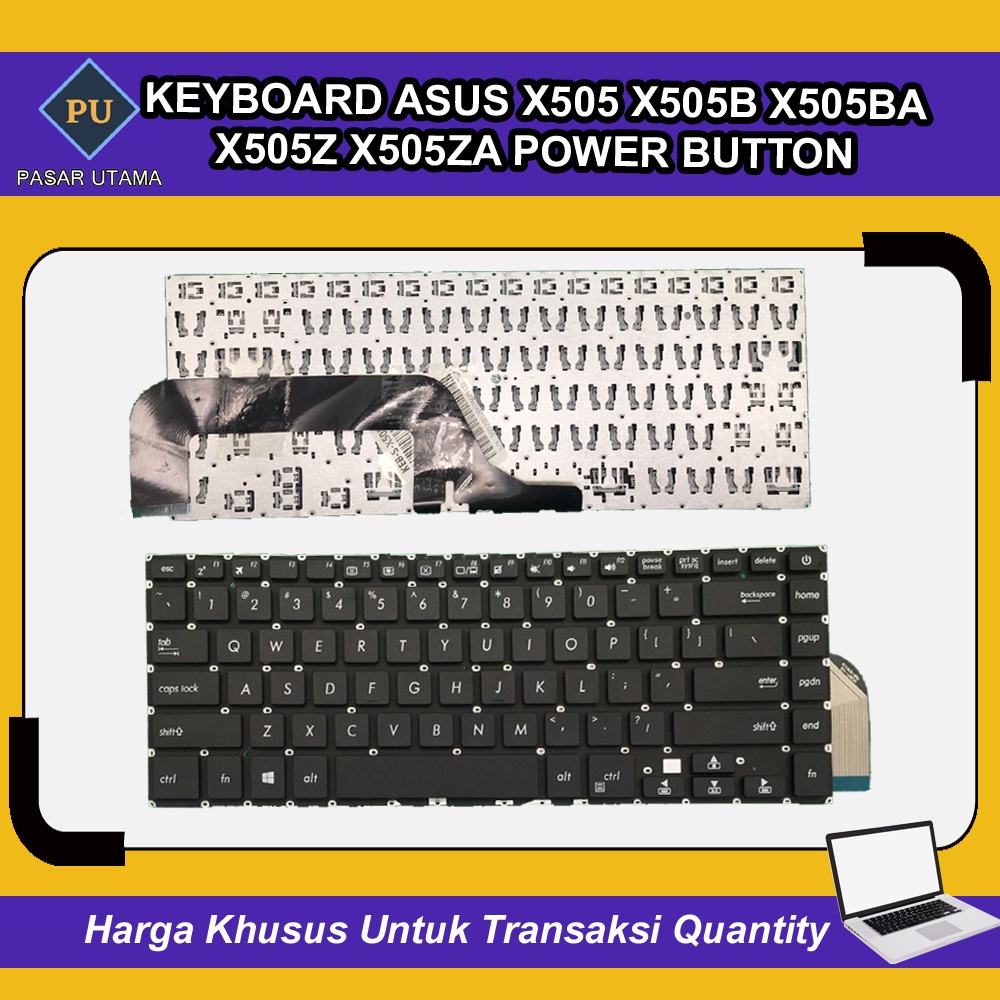 Jual Keyboard Laptop Asus X505 X505B X505BA X505Z X505ZA | Shopee Indonesia