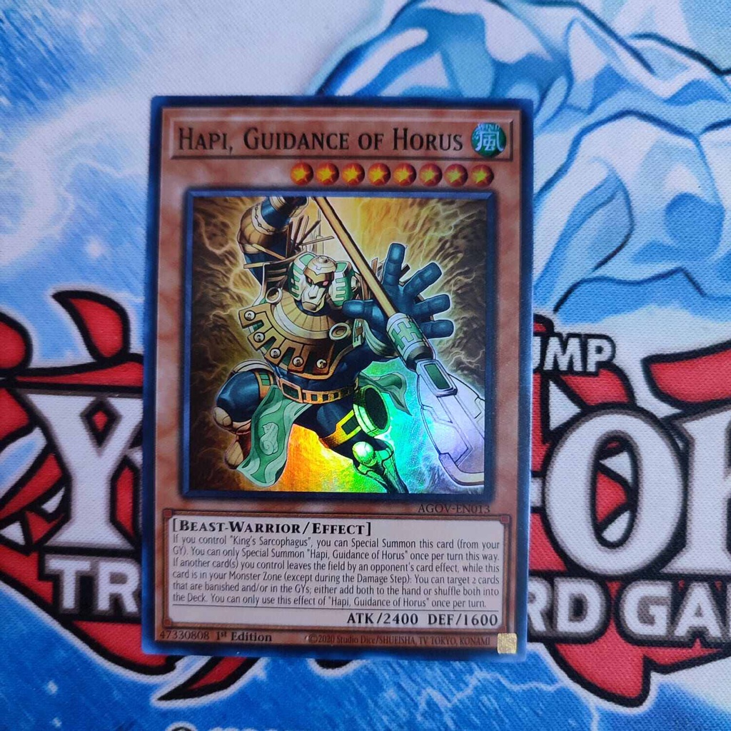 Jual yugioh hapi guidance of horus AGOV super rare 1st original | Shopee Indonesia