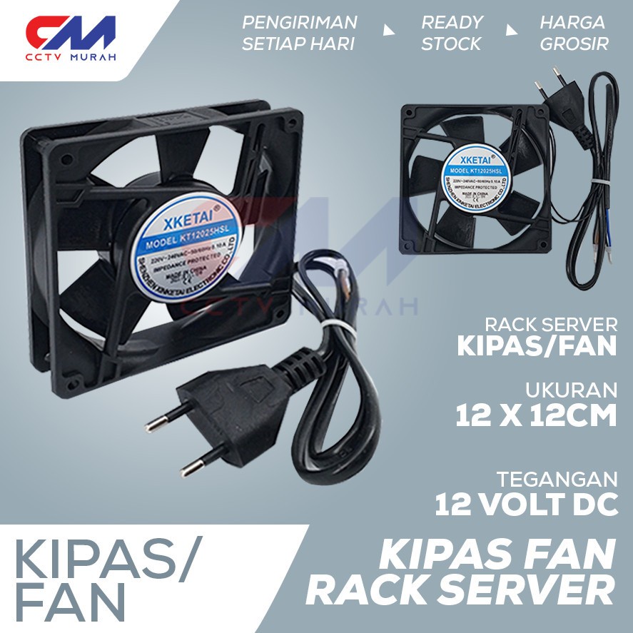Jual Single Fan Wallmount Rack - Accecories Kipas Rak Server | Shopee ...
