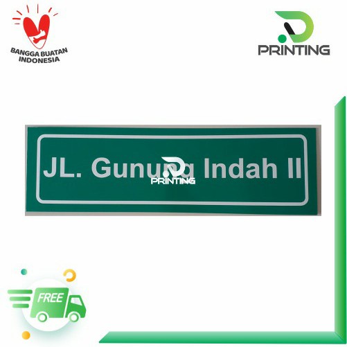 Jual Promo Plang Nama Jalan 15 X 50 Cm | Shopee Indonesia