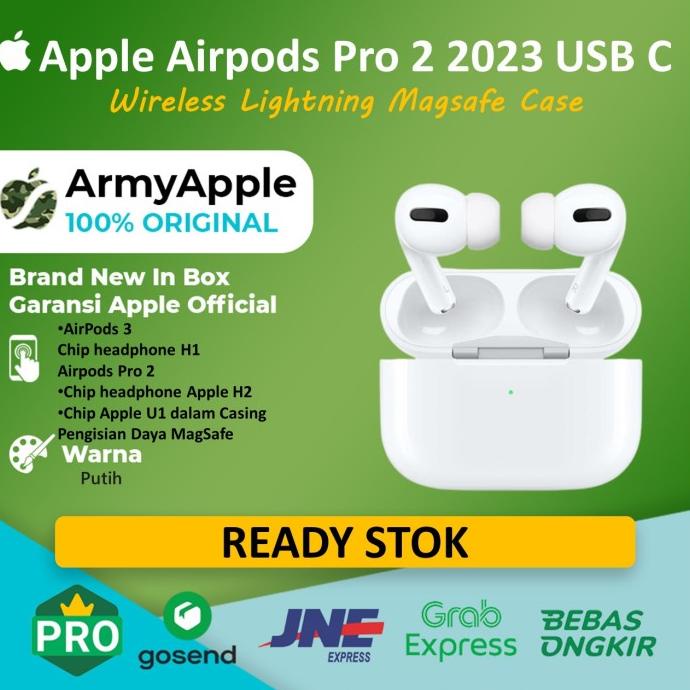 Jual Promo Apple Airpods Pro 2 Airpod 2Nd Usb C Gen 2023 2022 Magsafe ...