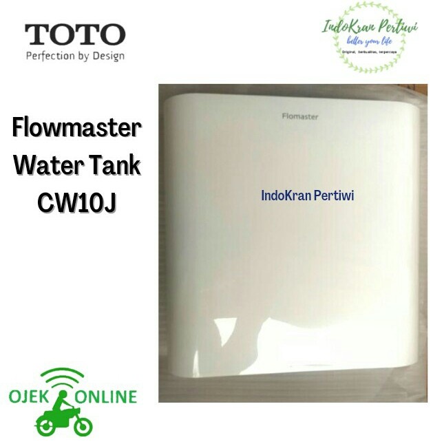Jual Ready Flowmaster Water Tank Cw10J Toto / Tangki Cw10J Toto Bisa ...