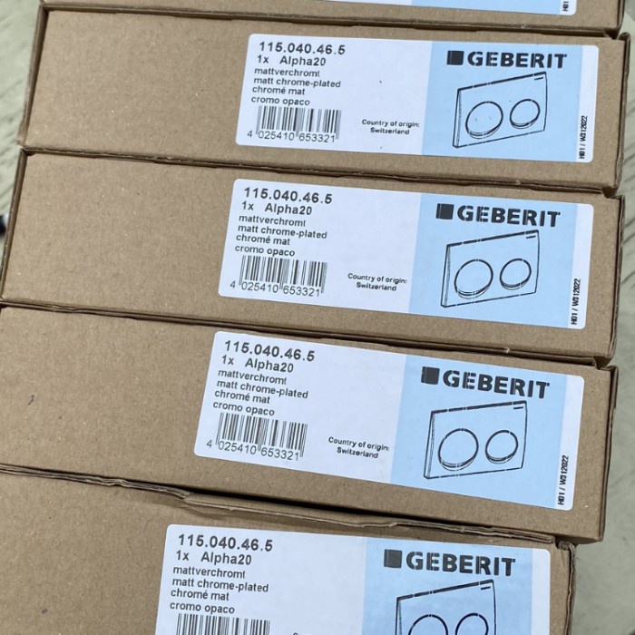 Jual New Tombol Geberit Tanam Tembok Tipe 115.040.46.5 Closet Duduk ...