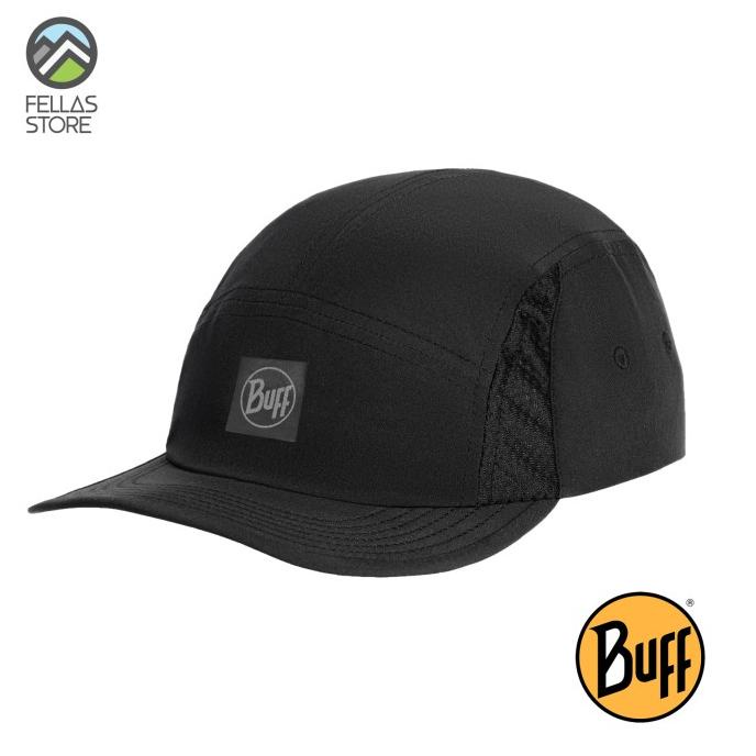 Jual HAPPY SALE !!! Buff - 5 Panel Go Cap Solid Black | Shopee Indonesia