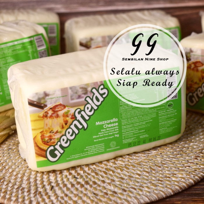 Jual Keju Greenfields Mozzarella Cheese 1 Kg Mozarela Mozzarela ...