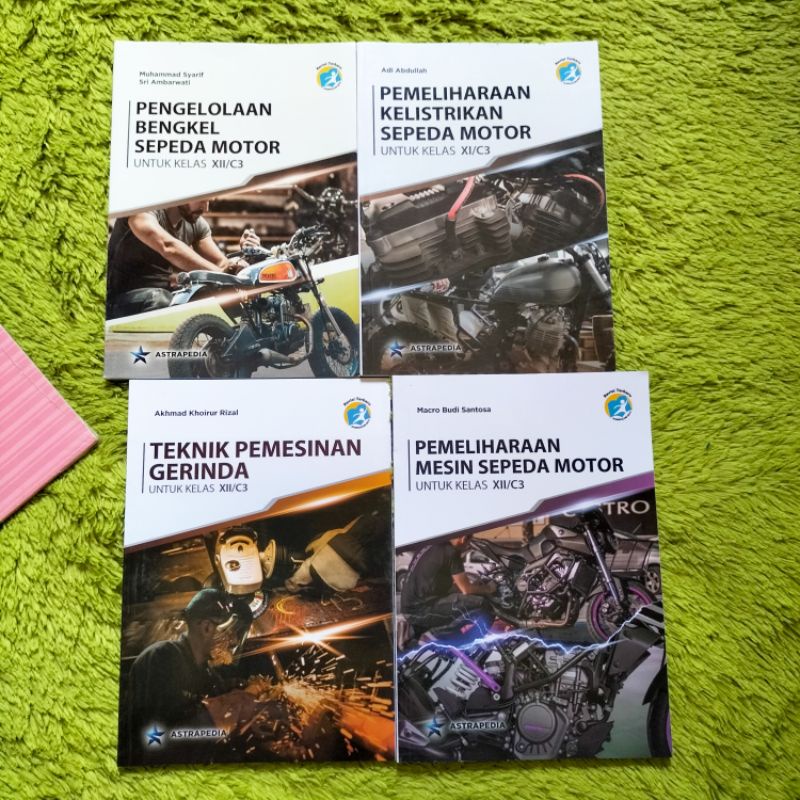 Jual ORIGINAL BUKU PEMELIHARAAN MESIN SEPEDA MOTOR TEKNIK PEMESINAN GERINDA PEMELIHARAAN ...