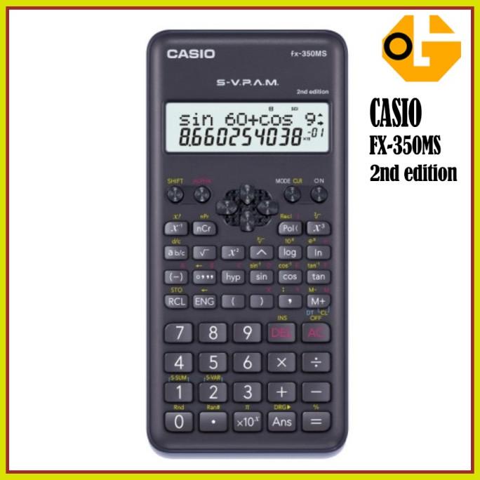 Jual Casio FX 350 MS ORI - Scientific Kalkulator | Shopee Indonesia