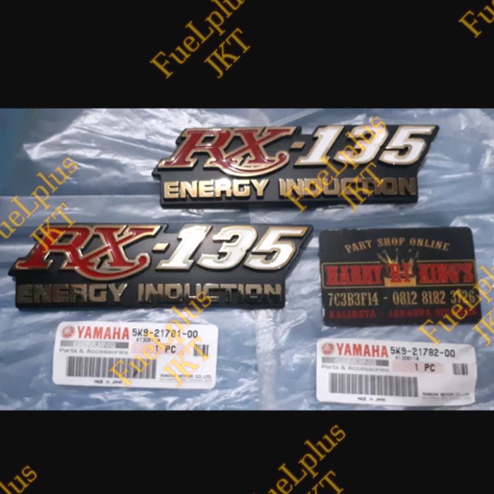 Jual [New Ori] Emblem Box Aki Original Japan Rx-King Aki Japan Original ...
