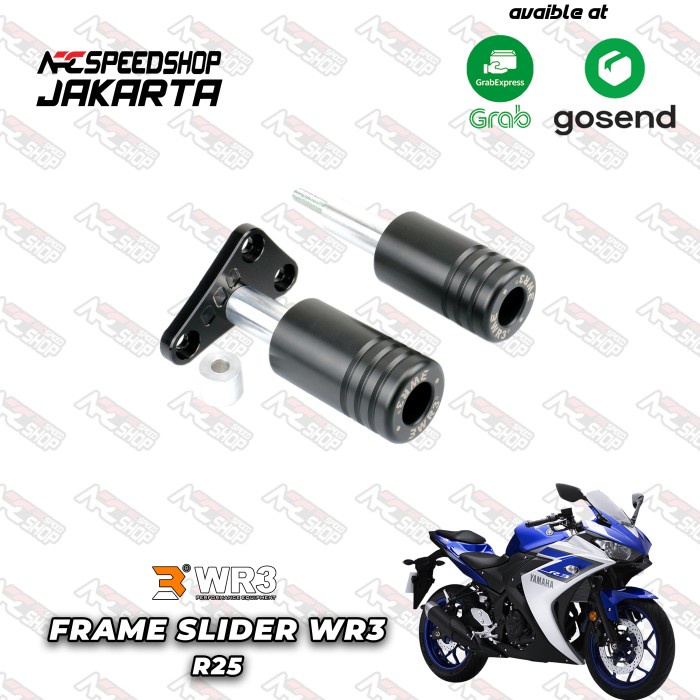 Jual [Baru] Frameslider Wr3 Yamaha R25 / Mt25 Frame Slider Fairing ...