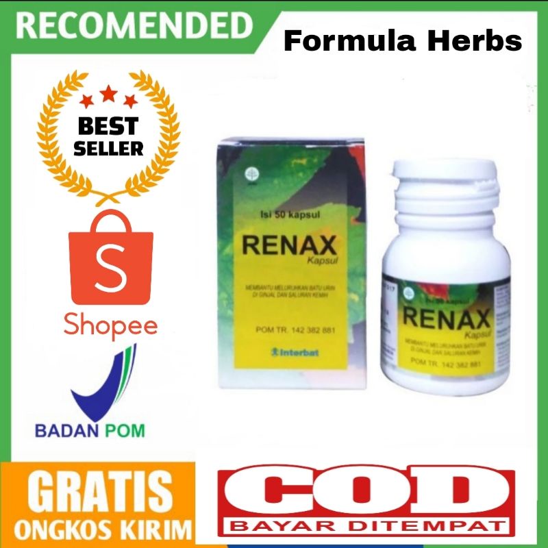 Jual RENAX MENCEGAH DAN MENGOBATI BATU GINJAL BERKUALITAS 100% ORIGINAL ...