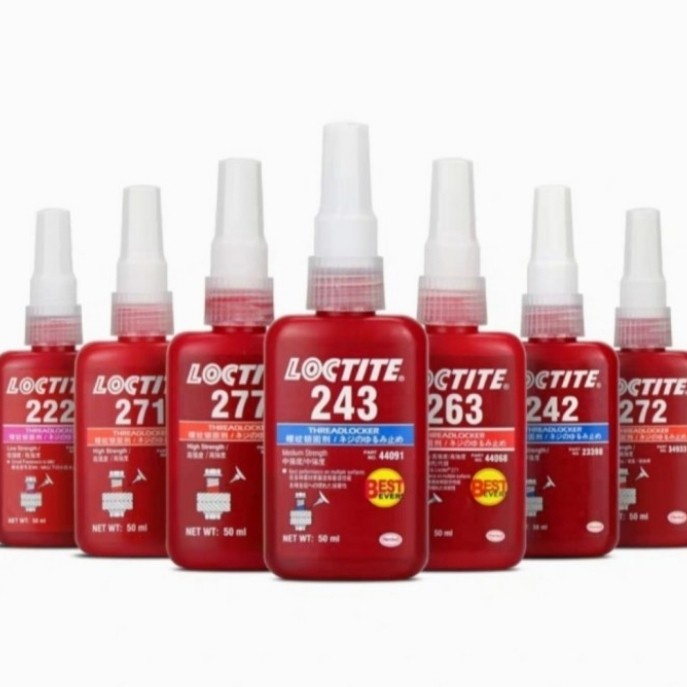 Jual Lem Loctite 272 50Ml / Loctite 271 50Ml / Lem Pengaman Baut / Lem ...