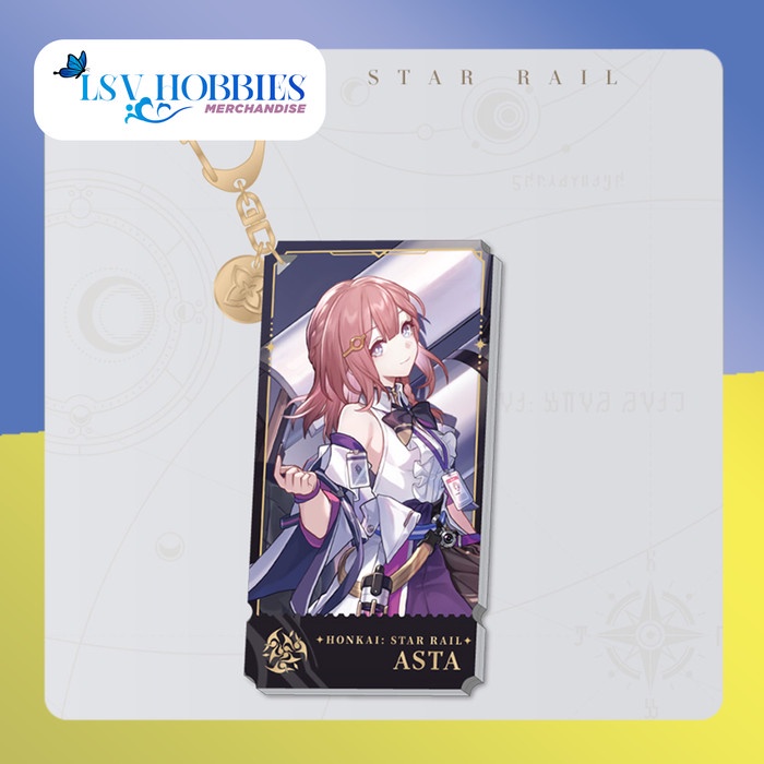 Jual Lov Gantungan Kunci Honkai Star Rail Akrilik Keychain Asta - Hsr ...