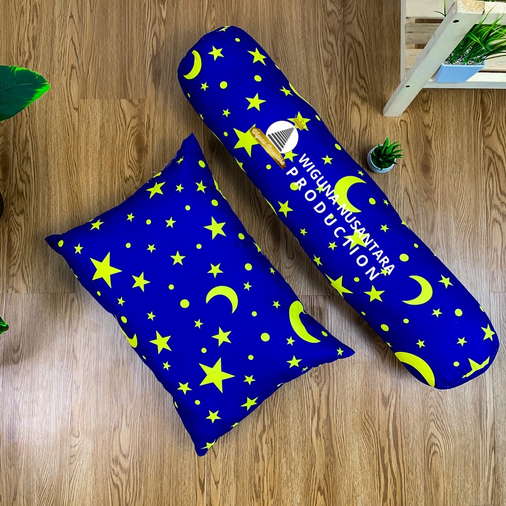 Jual KASURKU Satu Set Bantal Dan Guling Motif Set 1 Bantal Dan 1 Guling ...