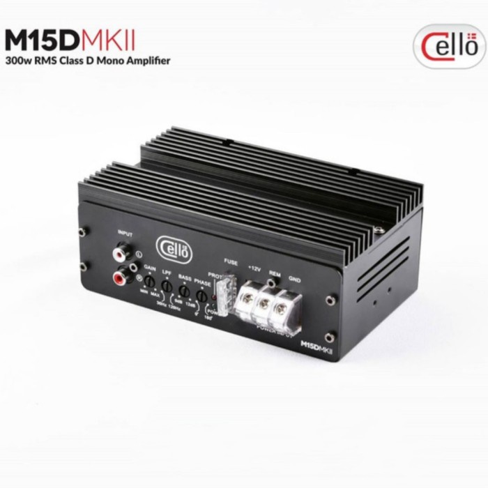 Jual Power Monoblock Cello M15Dmkll 300Watt Rms Class D Mono Amplifier ...