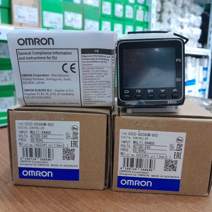 Jual Terbaru DIGITAL CONTROLLER E5CC-QX2ASM-802 OMRON ORIGINAL | Shopee Indonesia