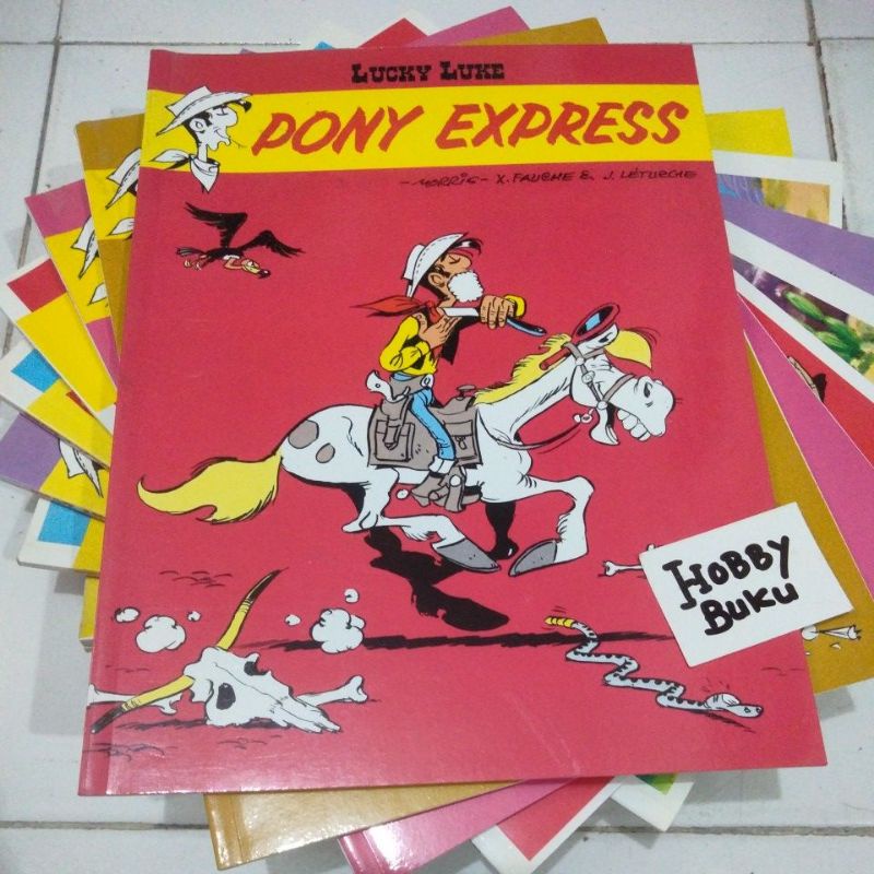 Jual Komik Lucky Luke Rantanplan Ukuran Kecil Elex Media | Shopee Indonesia
