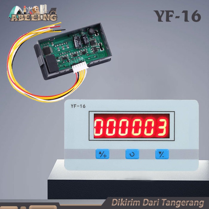 Jual Mini Led Digital Counter Module 0-999999 Times Counting Range ...