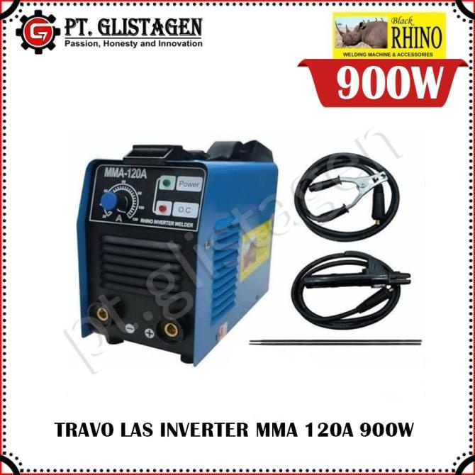 Jual Mesin Las Rhino 120 A / Travo / Trafo las Inverter Rhino MMA 120A ...
