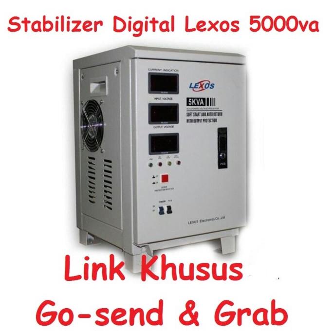 Jual Stabilizer Lexos 5000 Digital ST5000SD Stabilizer 5kva rumah ...