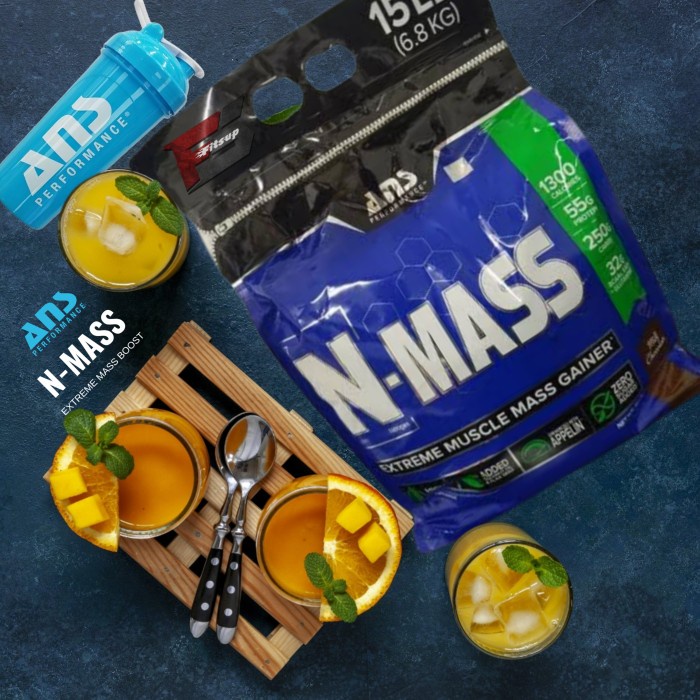 Jual ANS N MASS 15lb Ans Nmass 7kg Ans Gainer N Mass | Shopee Indonesia