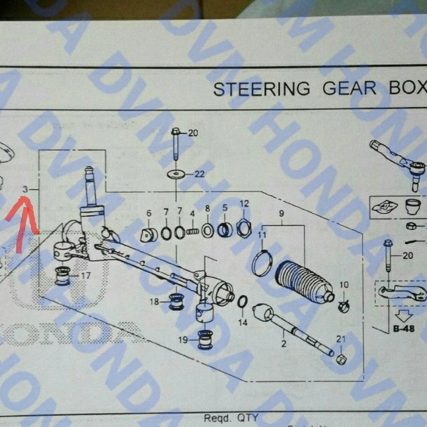 Jual Gearbox Power Steering Rack Assy Original HRV RU ( DVM DAVID MOTOR ...