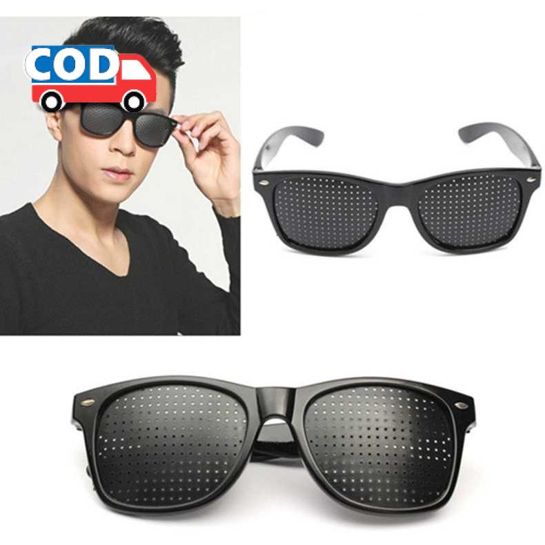 Jual Kacamata Terapi Minus Lensa Kesehatan Pinhole Mengurangi Rabun ...