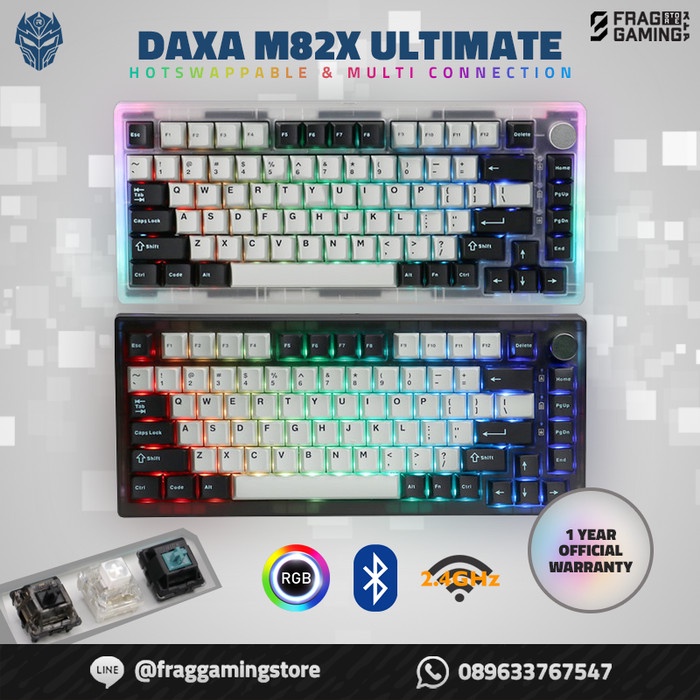 Jual REXUS DAXA M82X ULTIMATE DAXAM82X KEYBOARD GAMING MECHANICAL ...