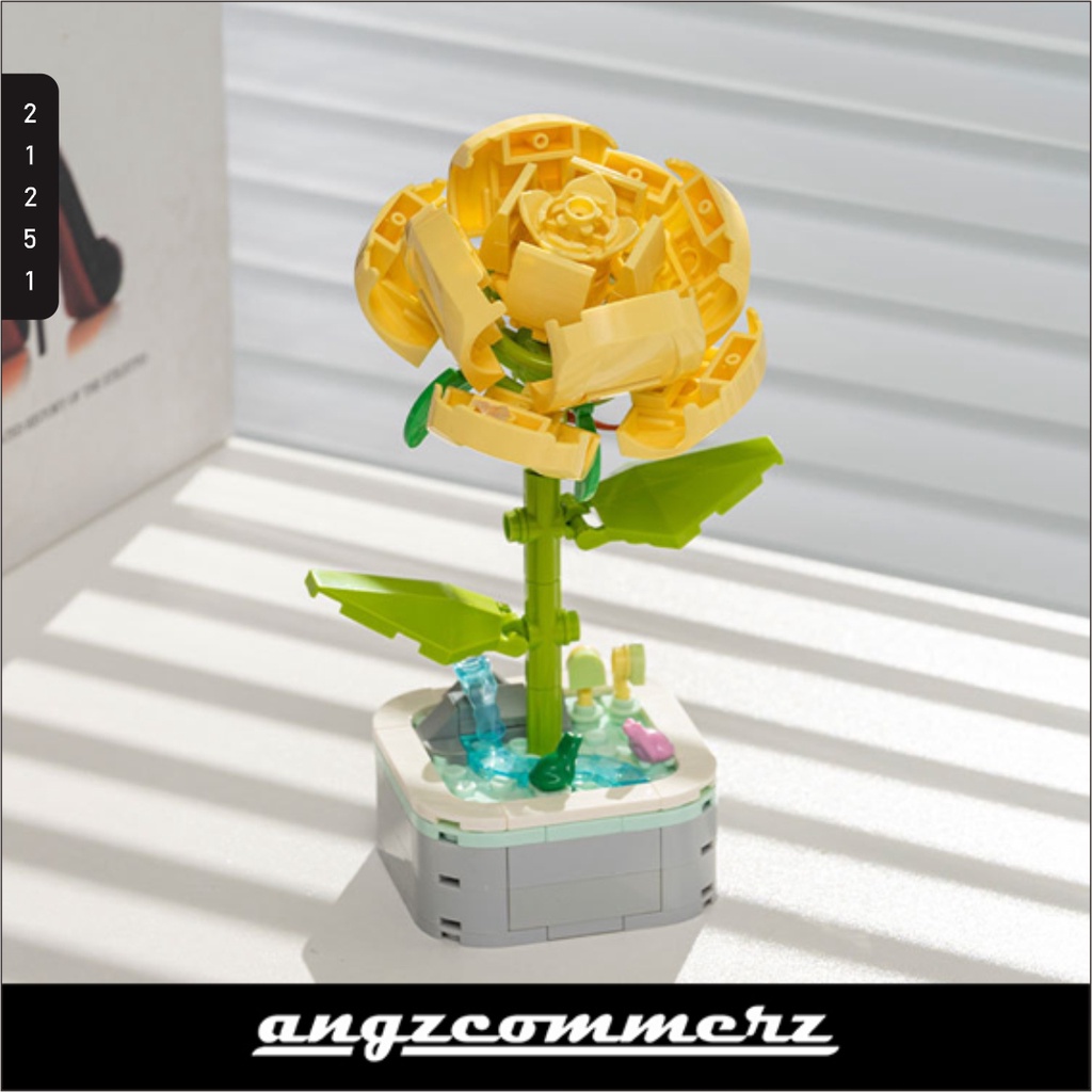 Jual Nano Block Flower Series Mainan Balok Bunga DIY Brick B1 | Shopee ...