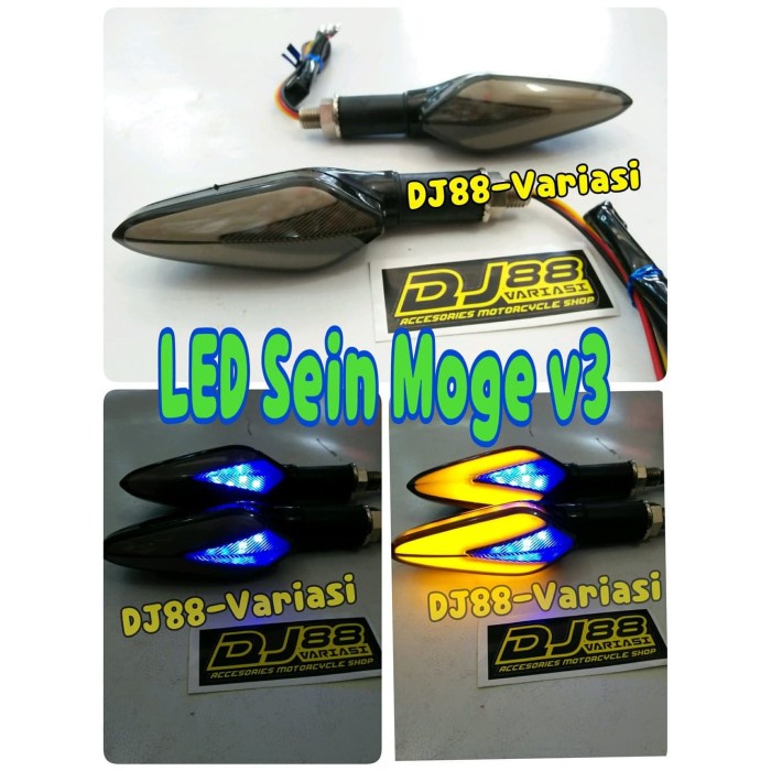 Jual Lampu Sein Led Moge V3 Gsx 150 250Rr Er6 Z800 Z900 Z1000 V R1 ...