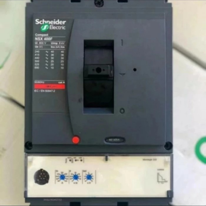 Jual Schneider Mccb 36Ka Nsx400F 3P 400A Micrologic 2 3 Lv432676 ...