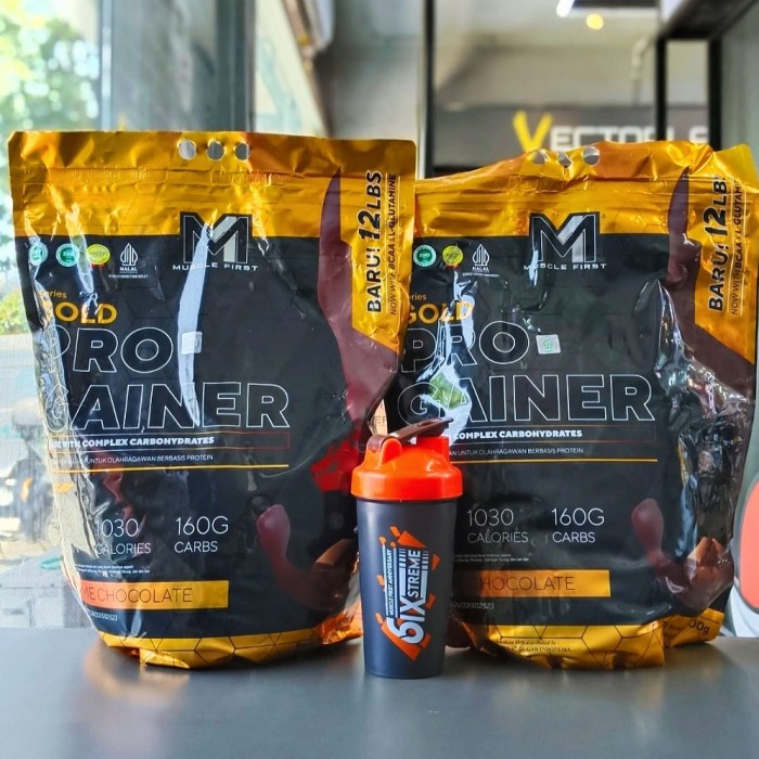 Jual Muscle First PRO GAINER 12 lbs bkn Serious Mass Gainer 5.5kg 12lb ...