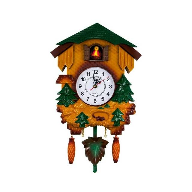 Jual Konfli Jam Dinding Rumah Burung Bell Bandul Jam Dinding Cuckoo ...
