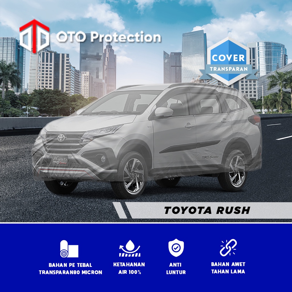 Jual Cover Mobil Transparan Toyota Rush | Shopee Indonesia