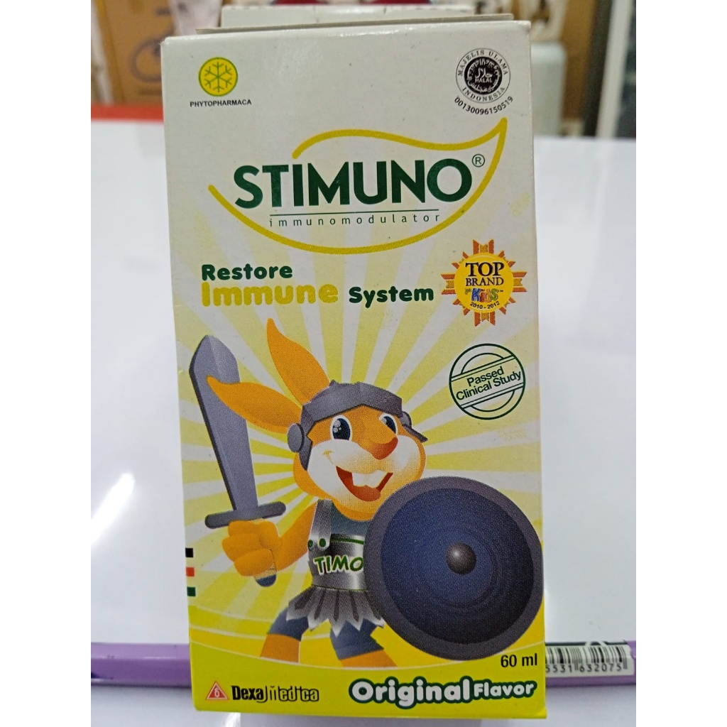 Jual Stimuno Syrup 60mL rasa Original - APOTEK RESMI | Shopee Indonesia